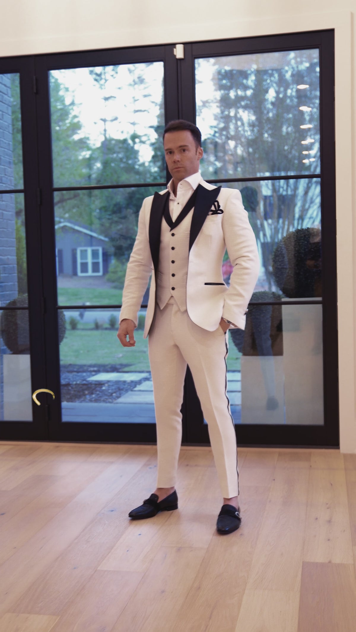 Frost Perla Tuxedo Jacket