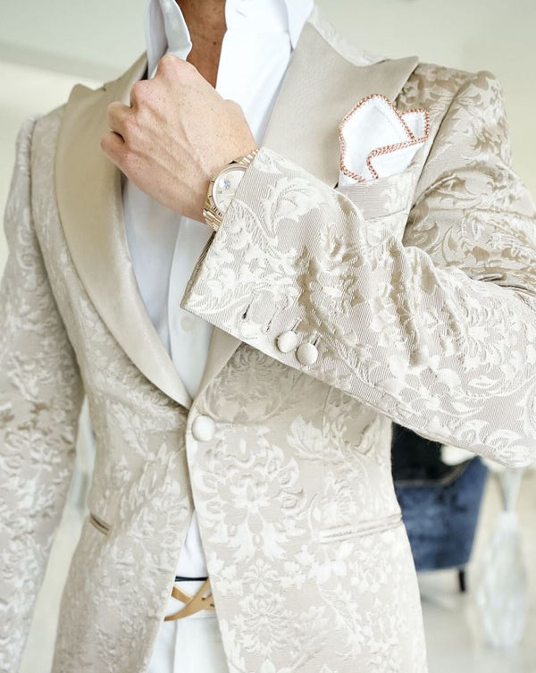 Champagne Oro Fiore Jacket