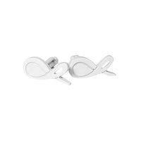 White Signature Cufflinks