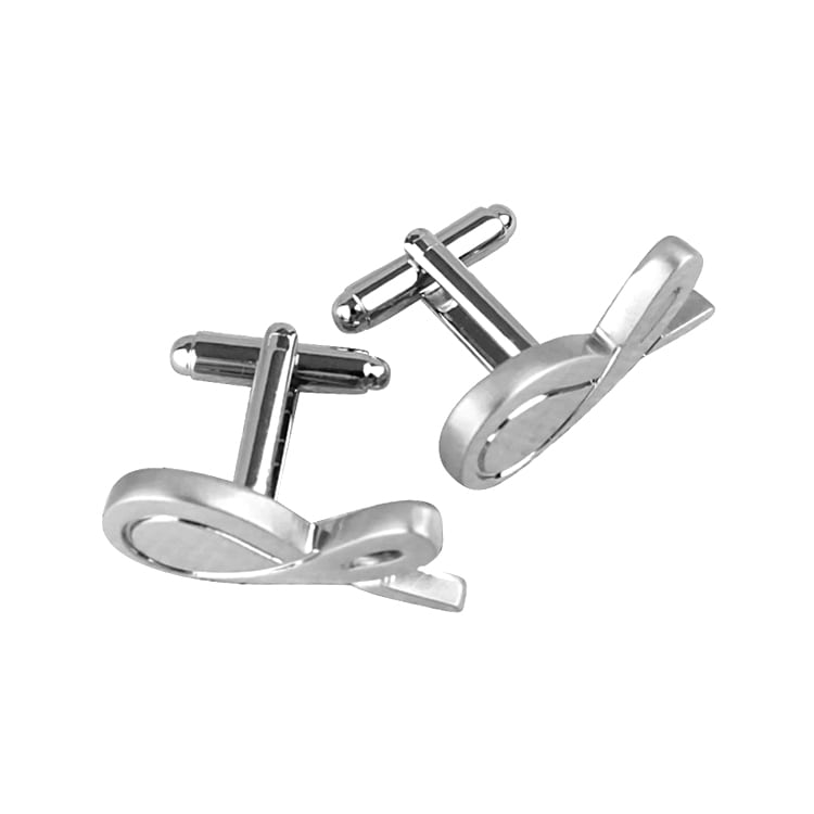 Silver Signature Cufflinks